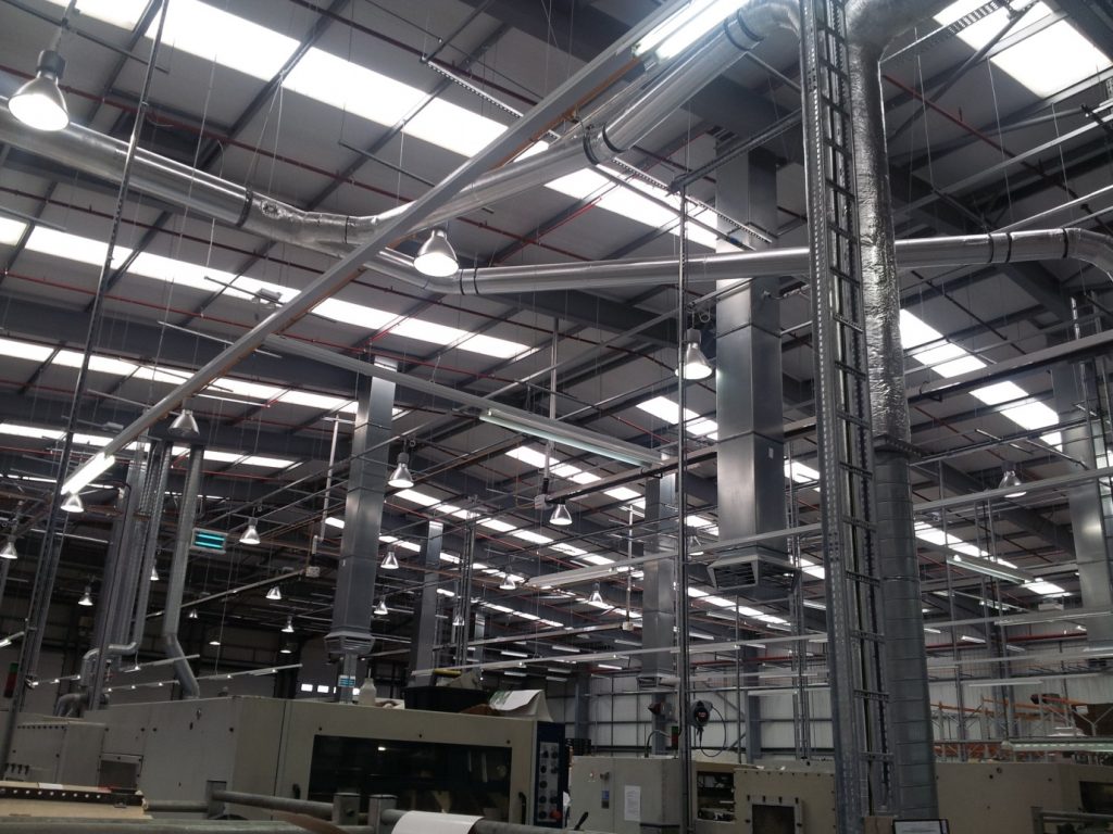 High level cleaning - factory environment - Diverse Cleaning